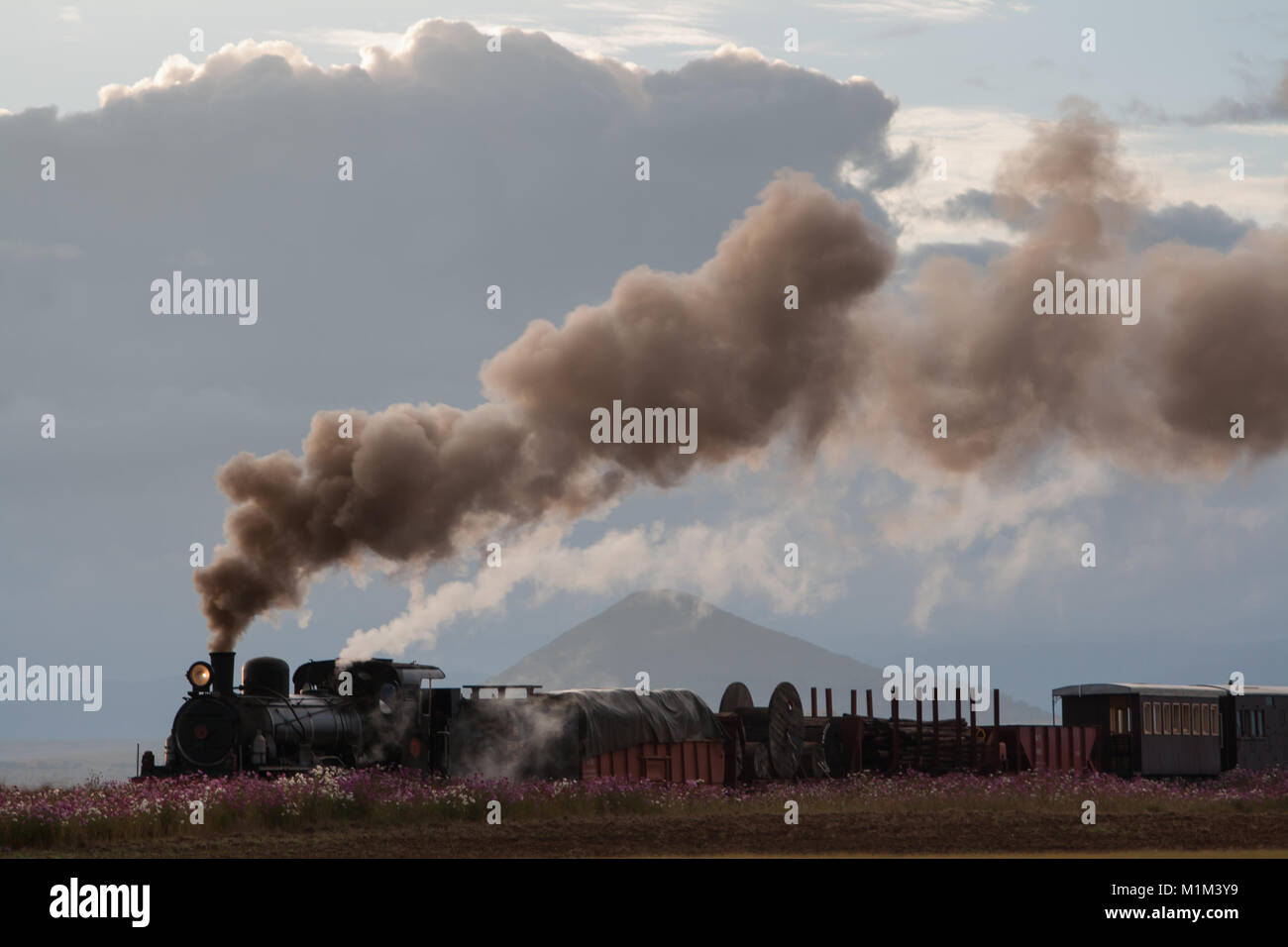 Blowing train hi-res stock photography and images - Alamy