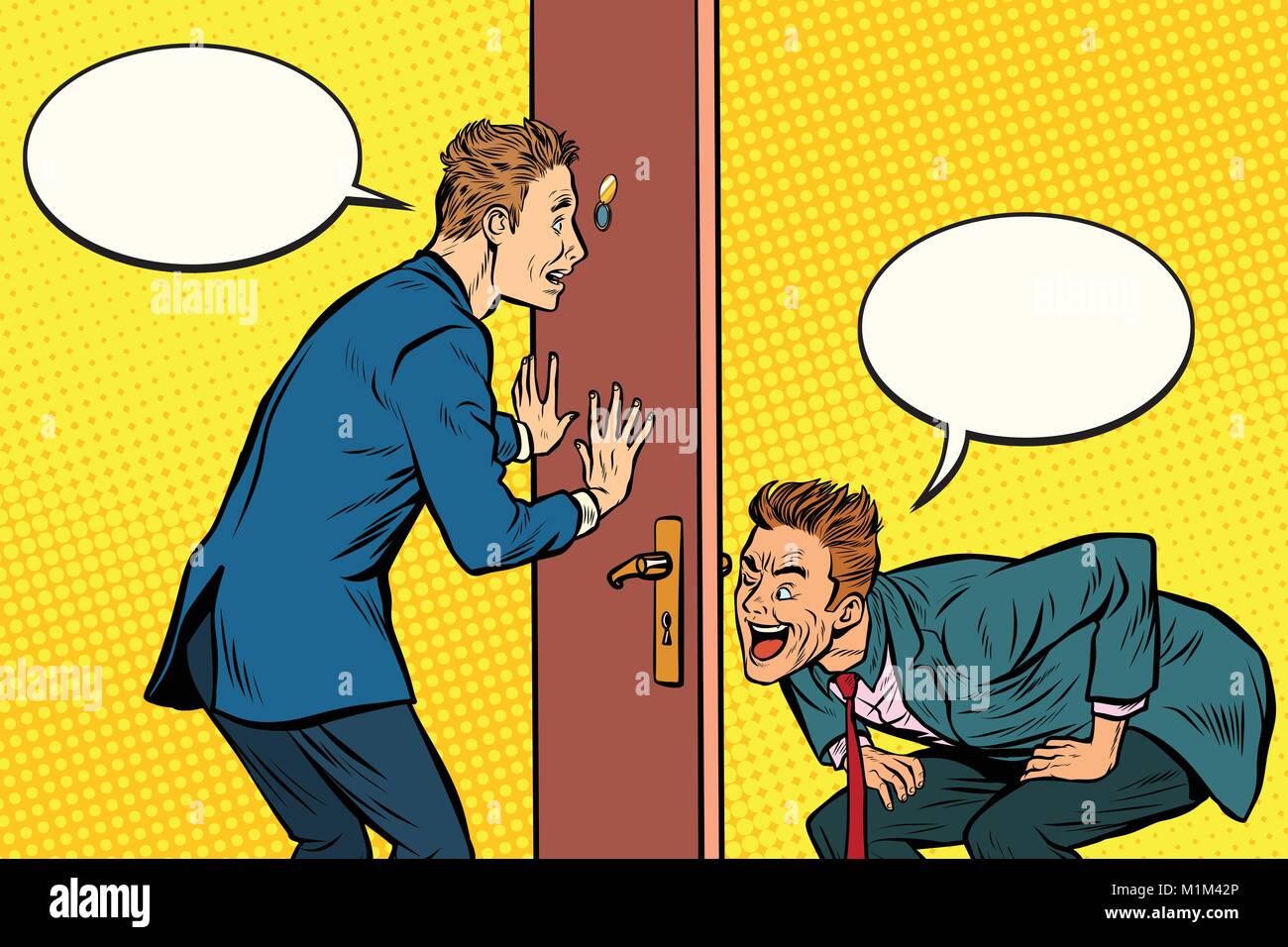 Two other men Stock Vector Images - Alamy