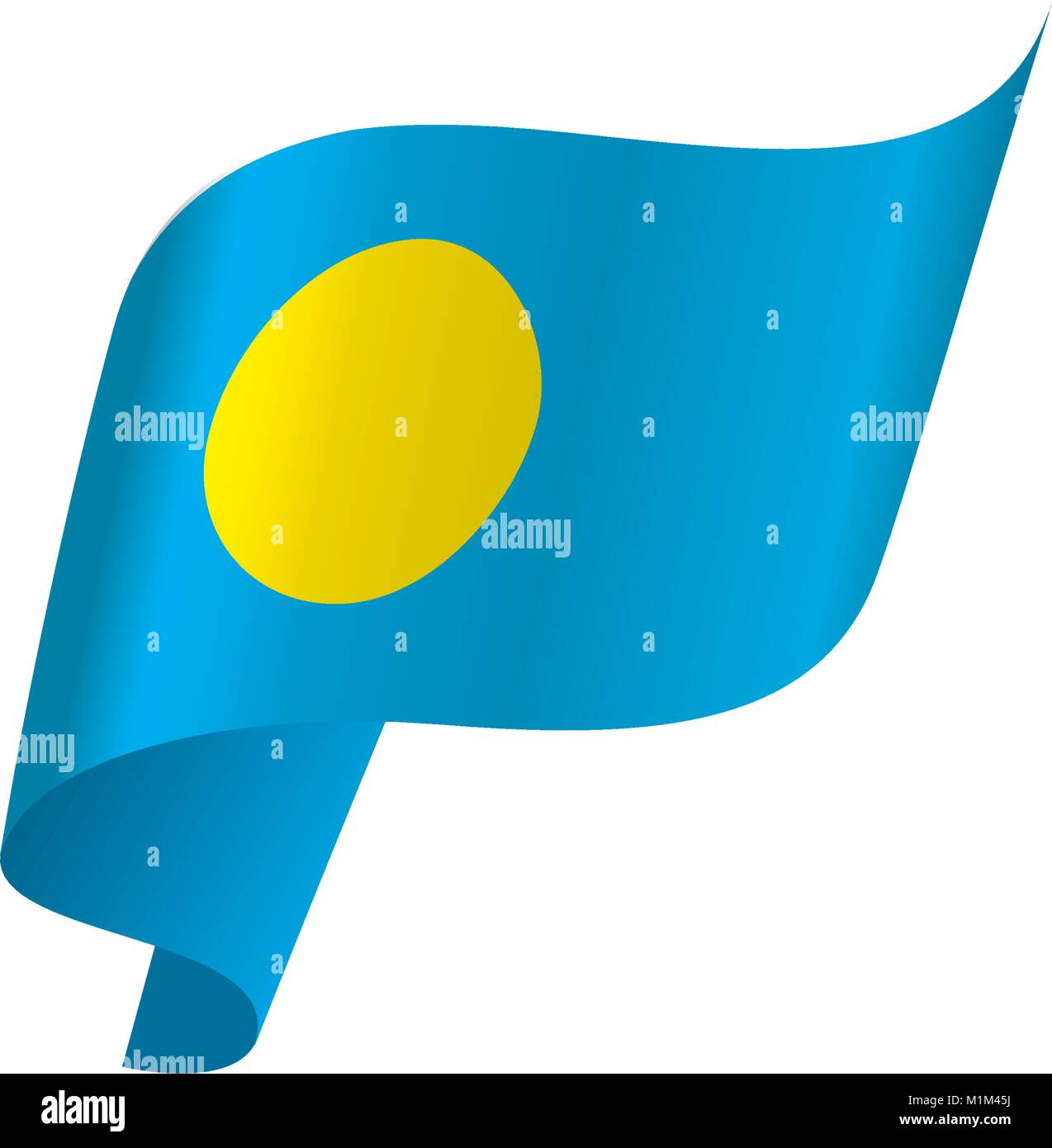 Palau flag, vector illustration Stock Vector Image & Art - Alamy
