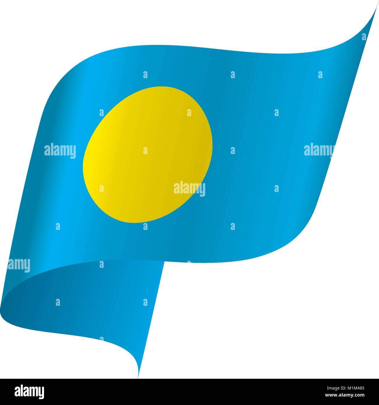Palau flag, vector illustration Stock Vector Image & Art - Alamy