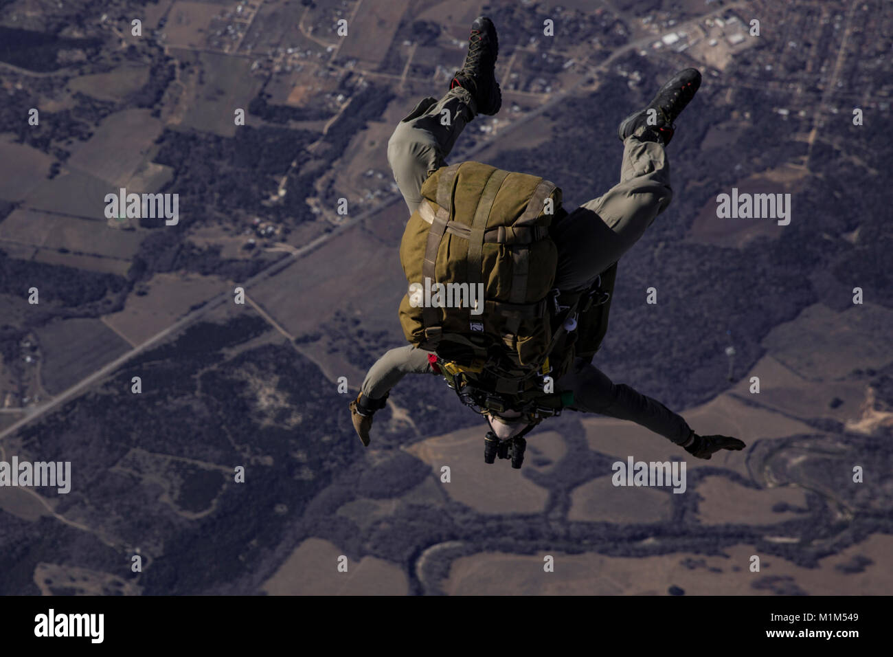 A U.S. Marine with Charlie Company, 2d Reconnaissance Battalion, 2d ...