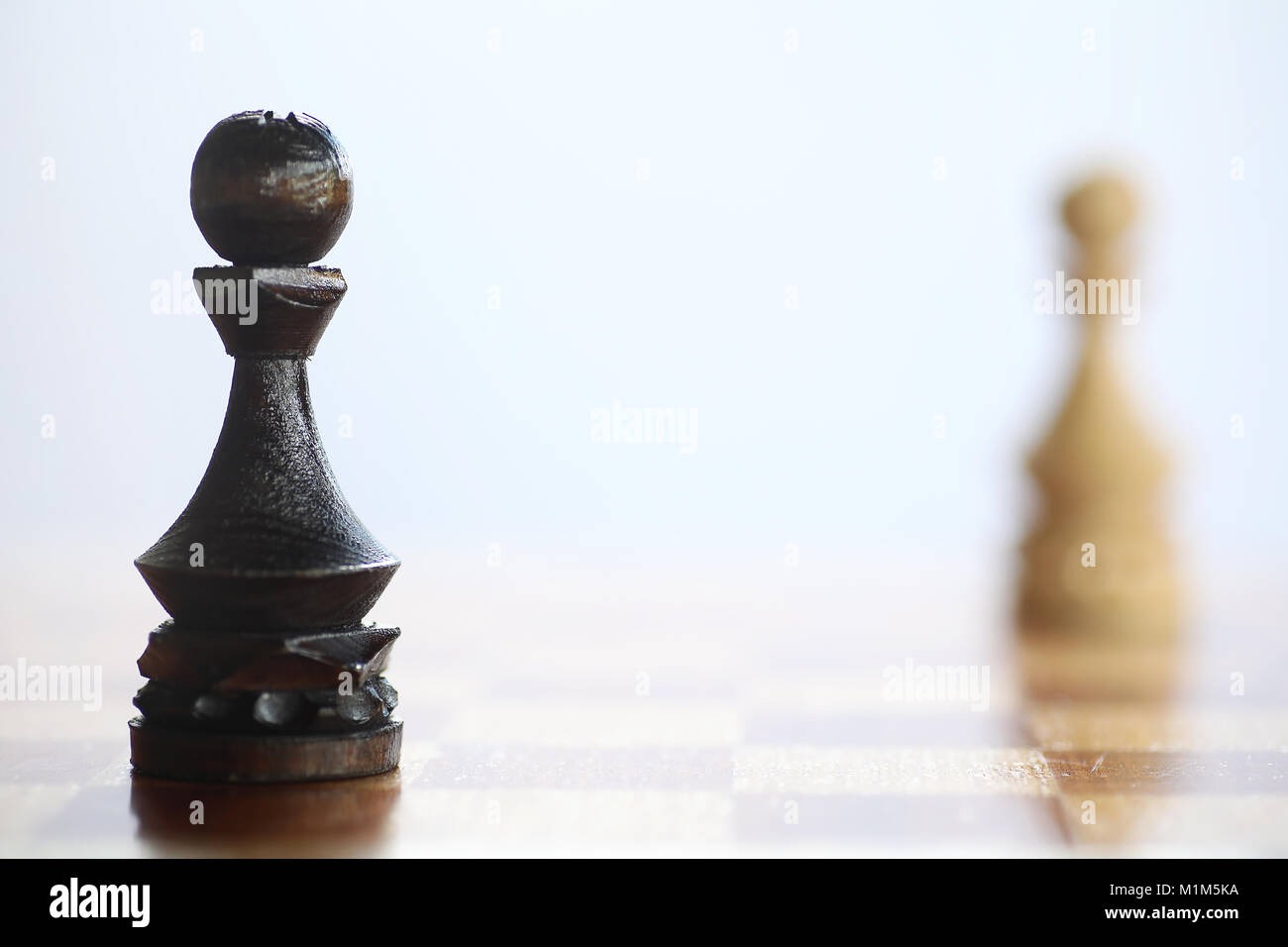 The concept of the chess game Stock Photo - Alamy