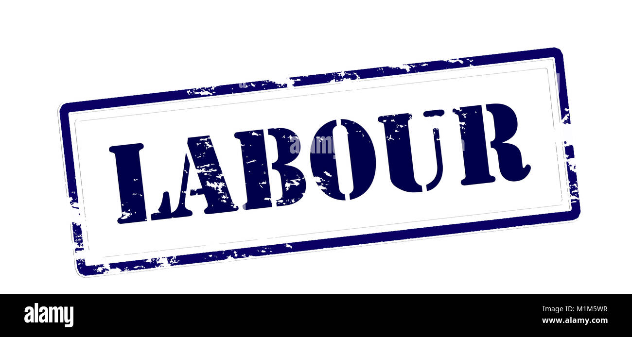 Rubber stamp with word labour inside, vector illustration Stock Photo ...