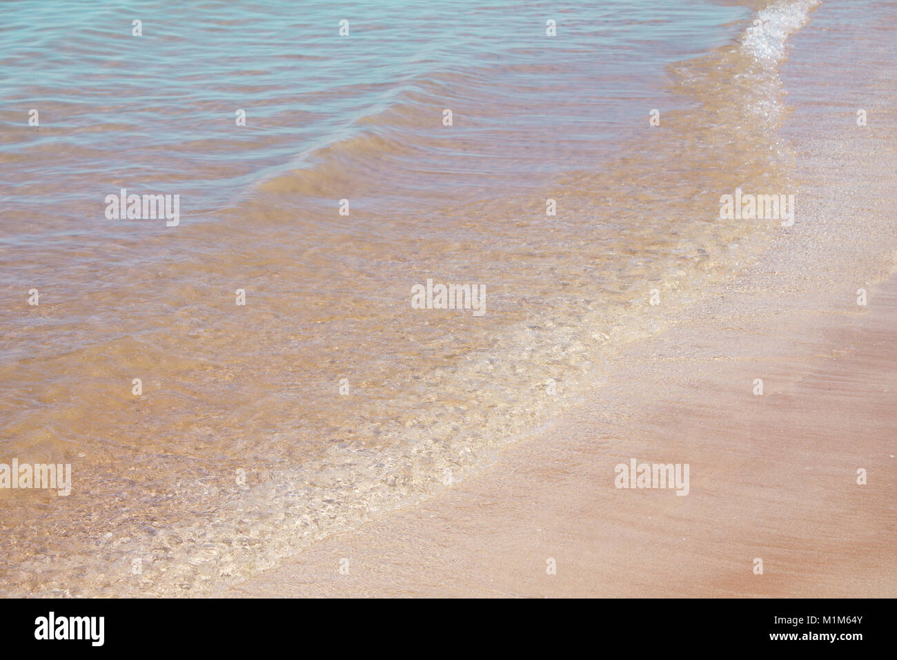 Yellow warm sand and summer sea with sky. Summer beach background Stock ...