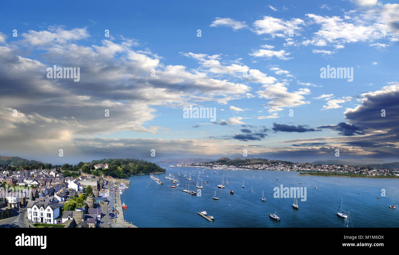 Conwy bay hi-res stock photography and images - Alamy
