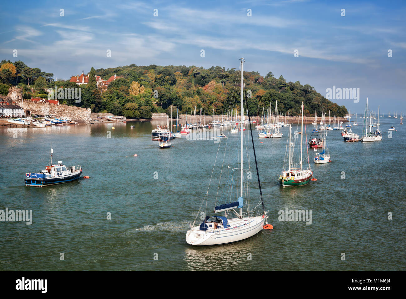Coast of Wales with Conwy bay in United Kingdom Stock Photo - Alamy