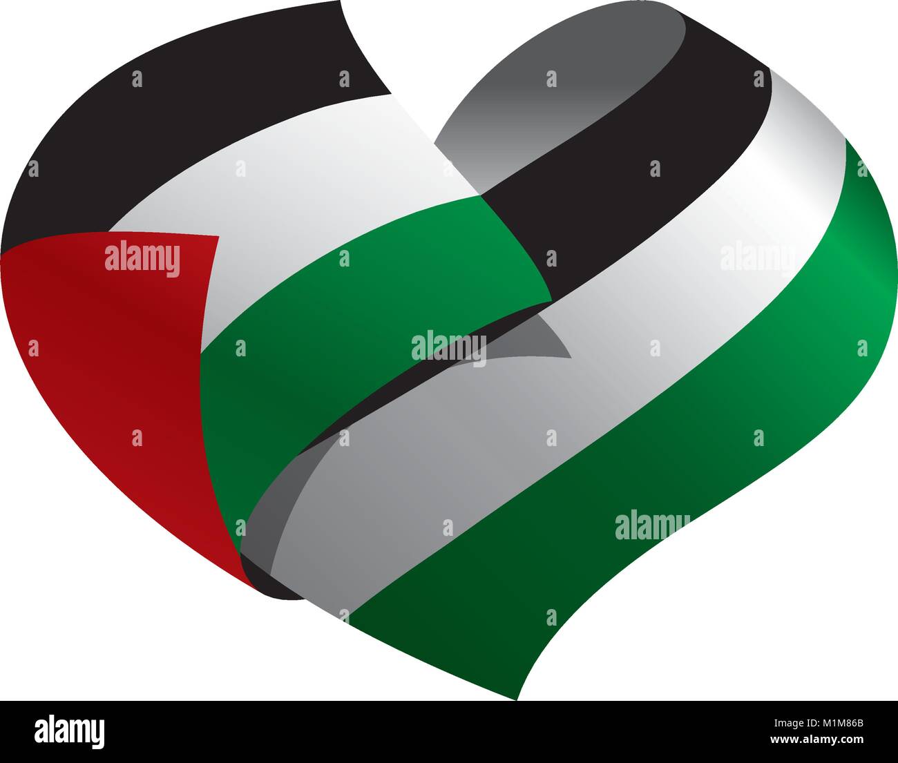 Palestine heart hi-res stock photography and images - Alamy