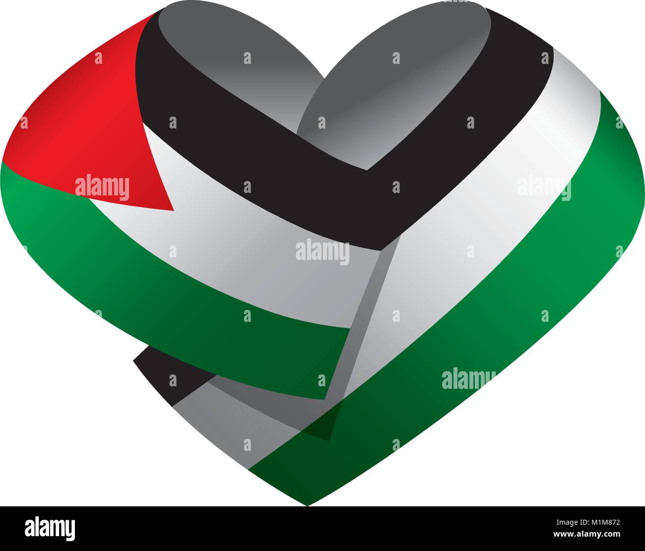 Palestine flag, vector illustration Stock Vector Image & Art - Alamy