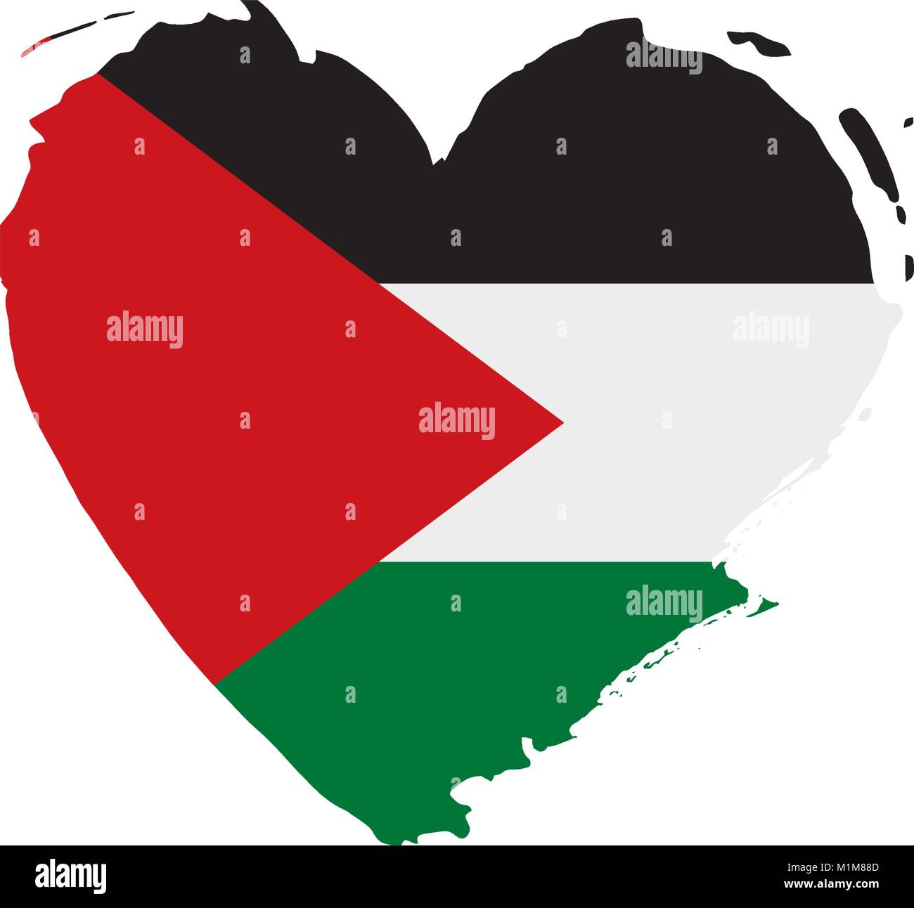 Palestine flag, vector illustration Stock Vector Image & Art - Alamy