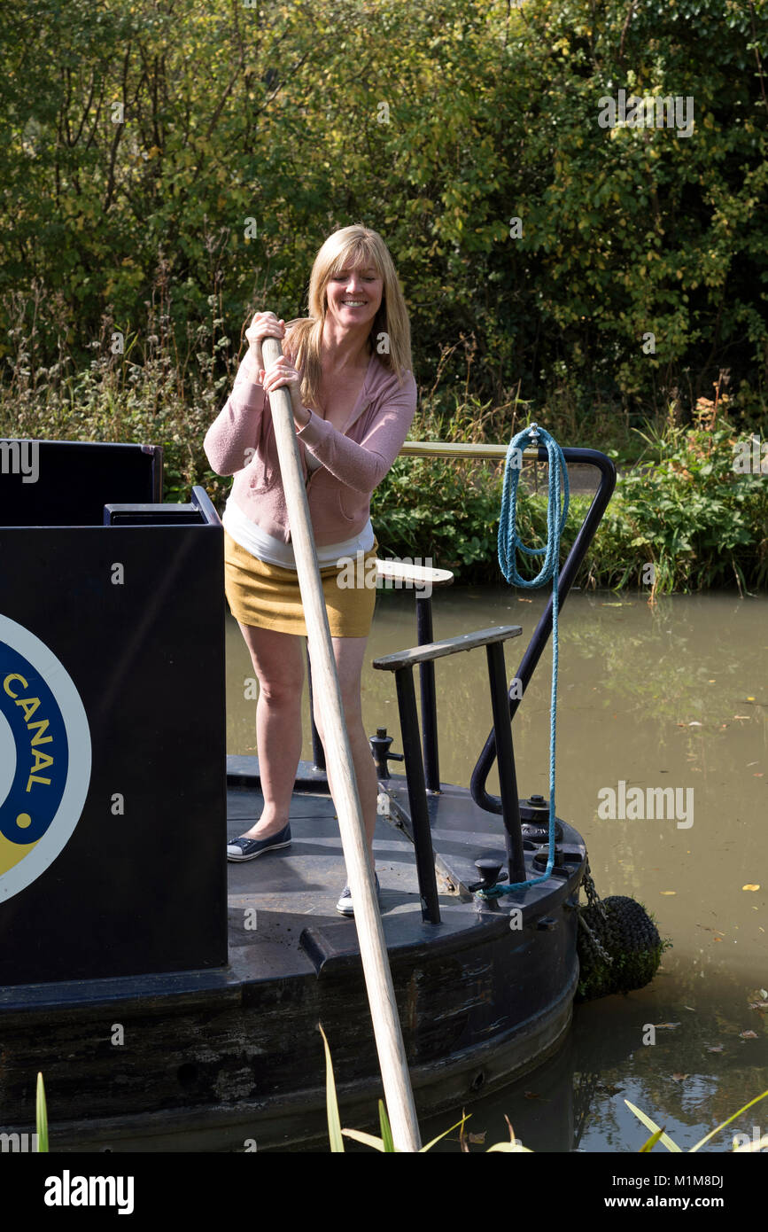 Push pole hi-res stock photography and images - Alamy