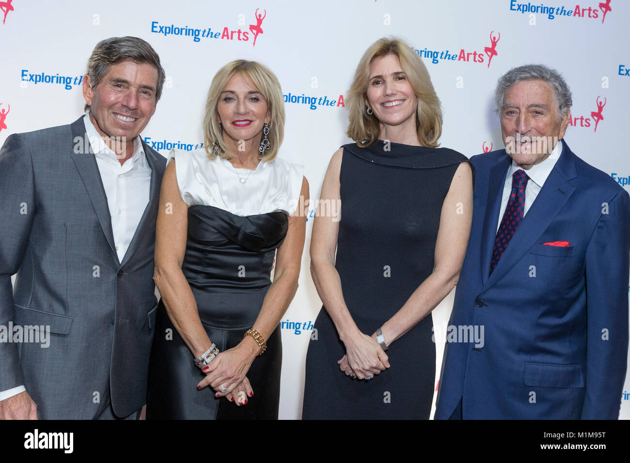 New York, United States. 30th Jan, 2018. Richard Bressler, Lisa Gersh ...