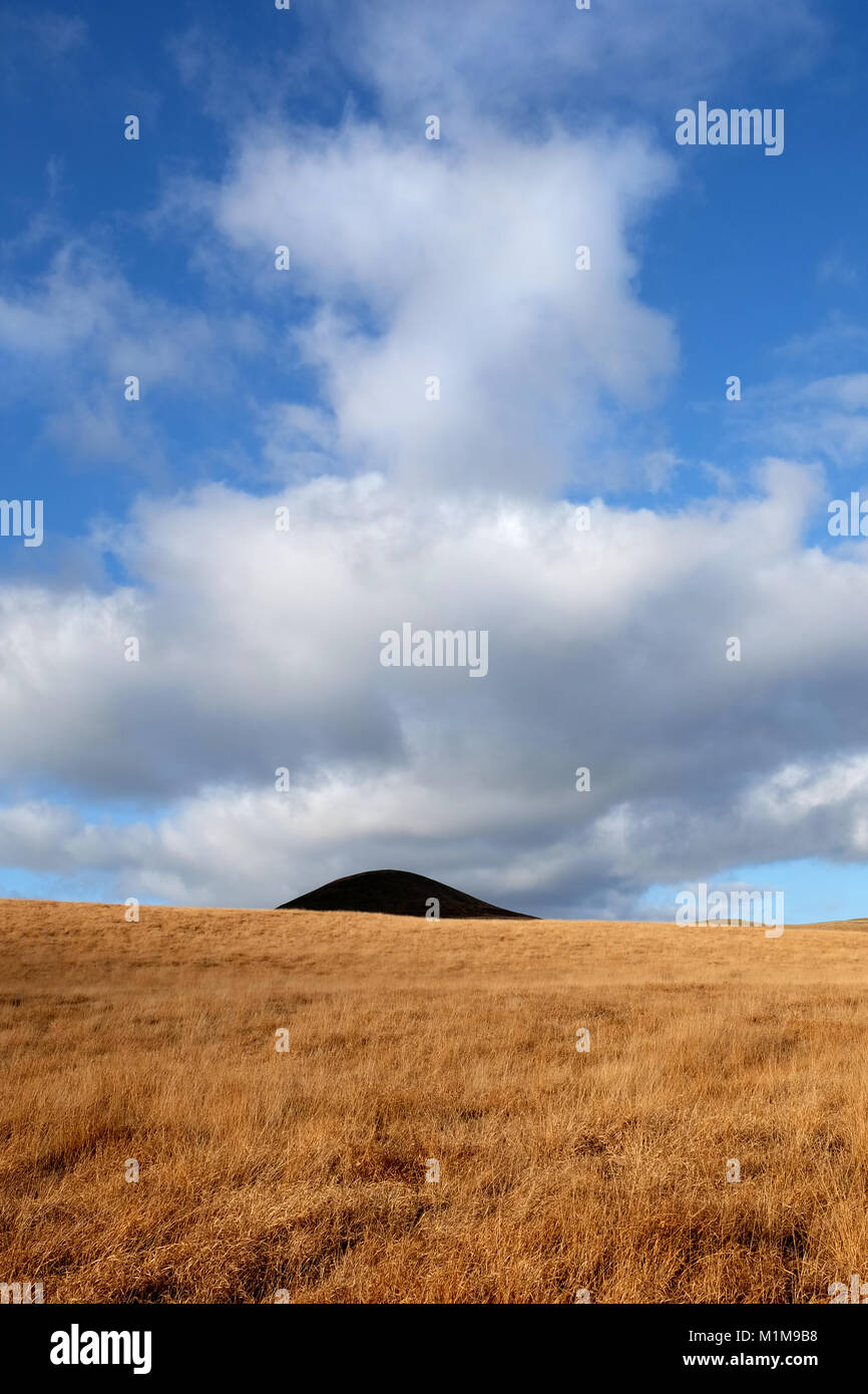 Craig y pistyll open moorland west Wales Stock Photo - Alamy