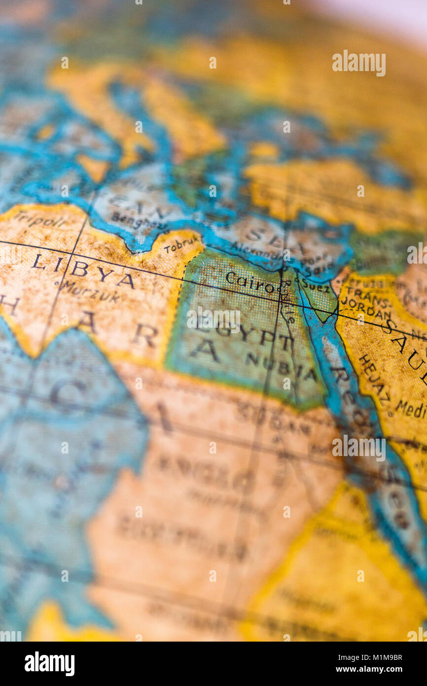 1950s world map hi-res stock photography and images - Alamy