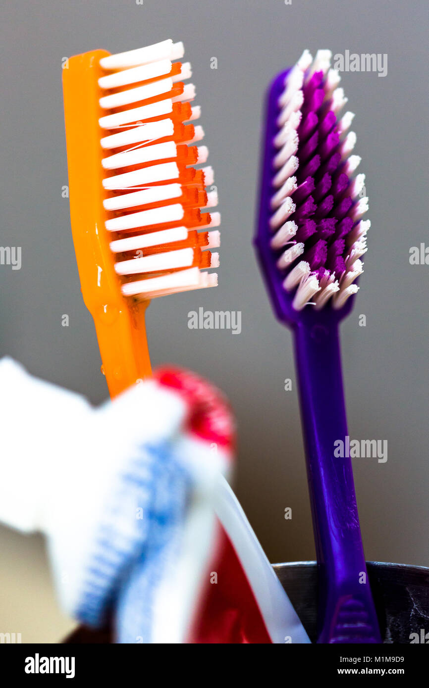 Traditional toothbrush hi-res stock photography and images - Alamy
