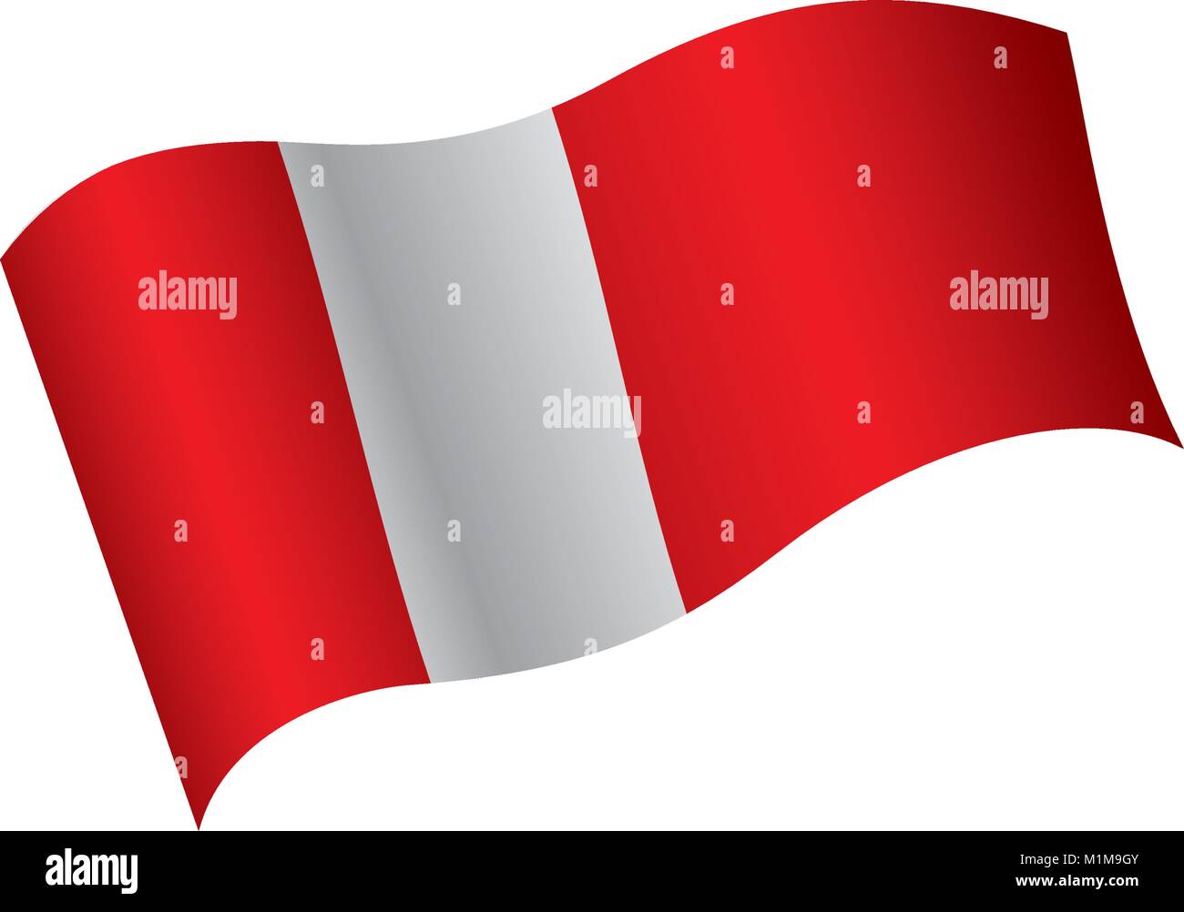 Peru flag, vector illustration Stock Vector Image & Art - Alamy