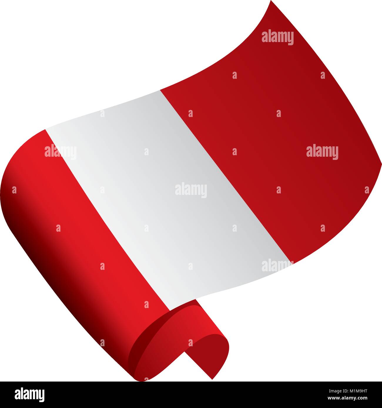 Peru flag, vector illustration Stock Vector Image & Art - Alamy