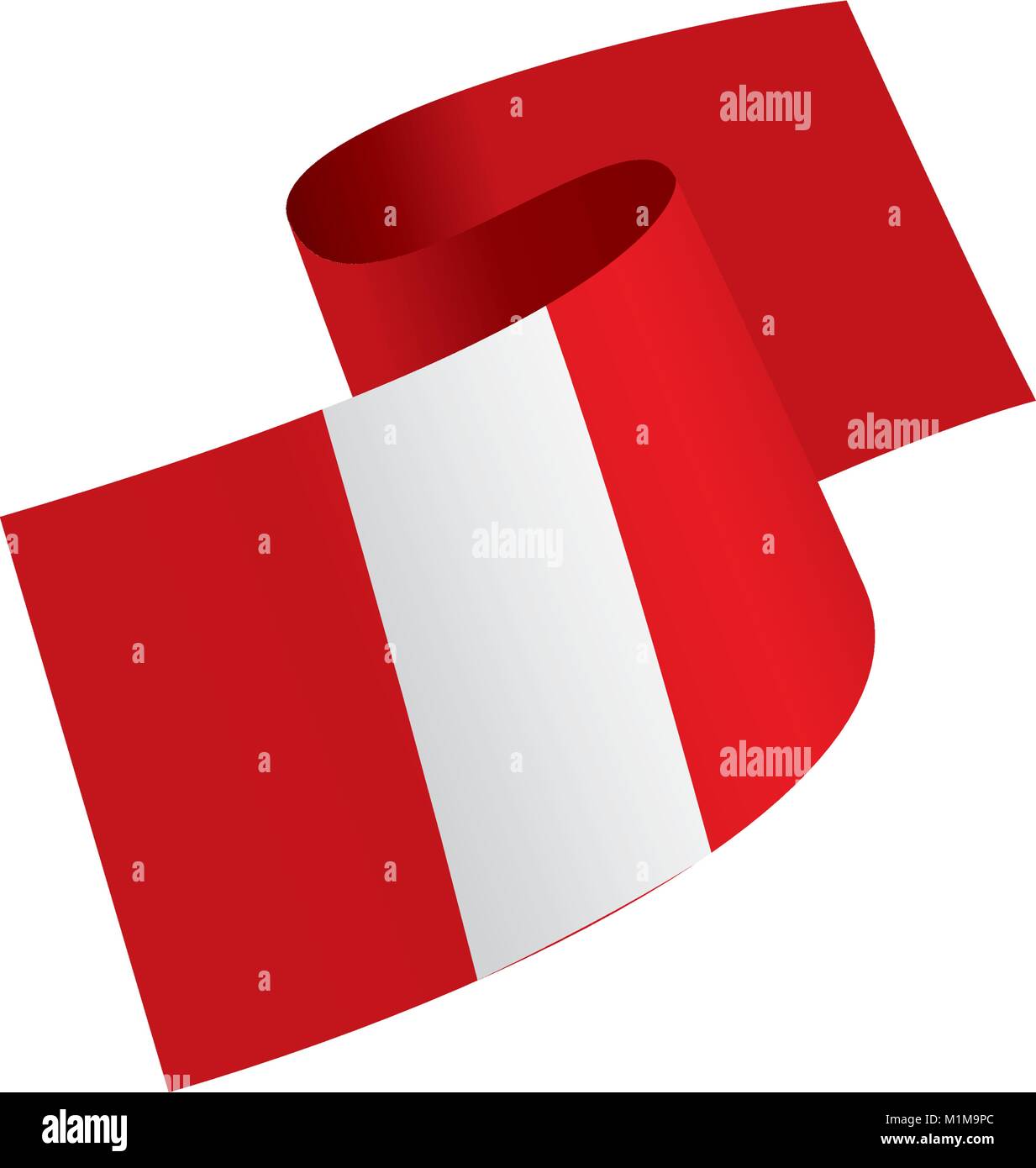Peru flag, vector illustration Stock Vector Image & Art - Alamy