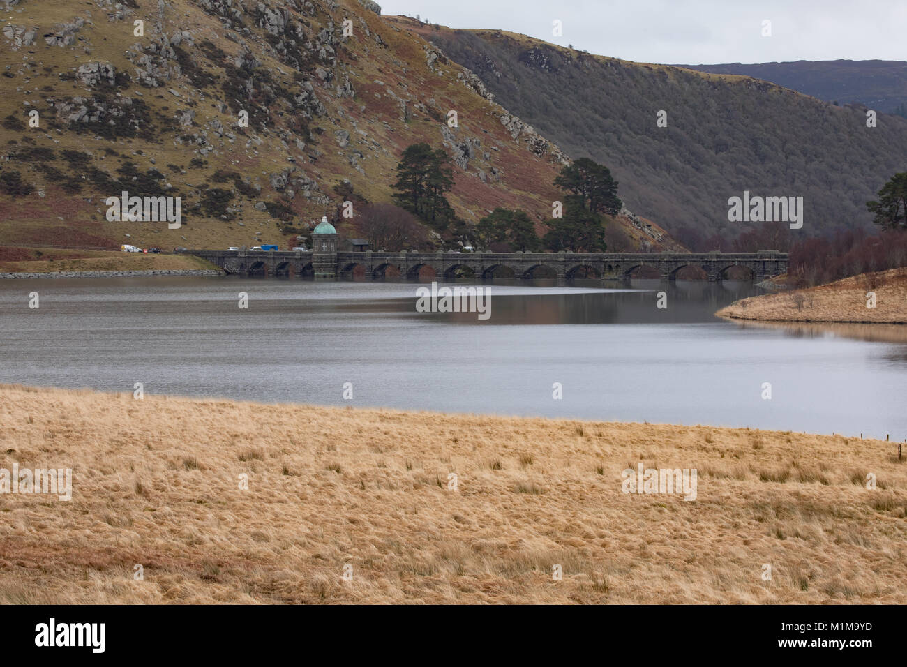 Craig Coch Dam, Elan Valley, Powys, Wales Stock Photo - Alamy