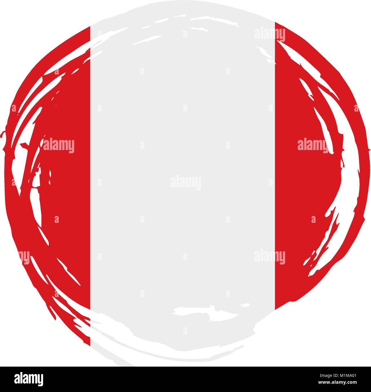 Peru flag, vector illustration Stock Vector Image & Art - Alamy