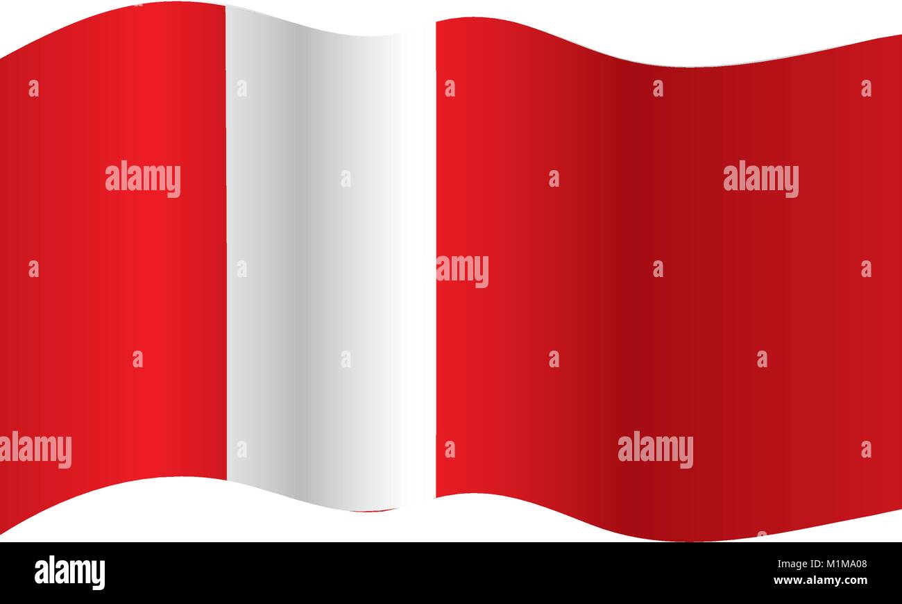 Peru flag, vector illustration Stock Vector Image & Art - Alamy