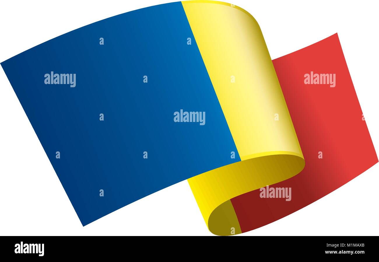 Romania flag, vector illustration Stock Vector Image & Art - Alamy