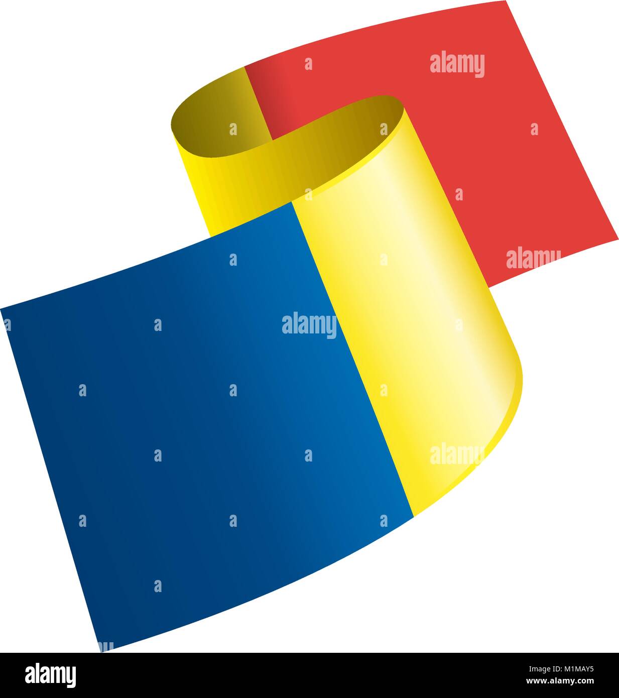 Romania flag, vector illustration Stock Vector Image & Art - Alamy