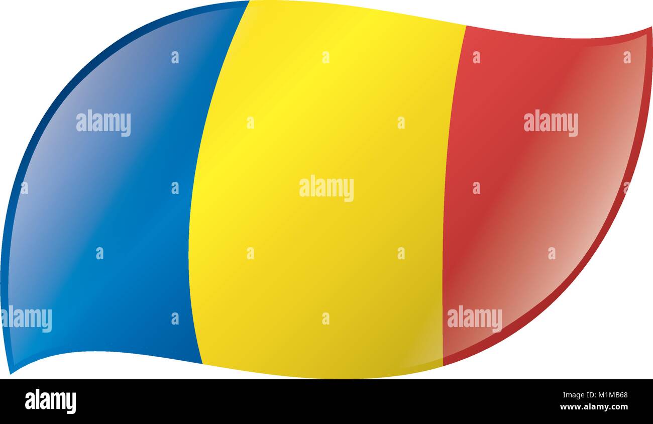 Romania flag, vector illustration Stock Vector Image & Art - Alamy