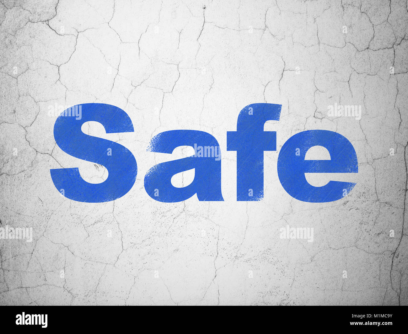Privacy concept: Safe on wall background Stock Photo - Alamy
