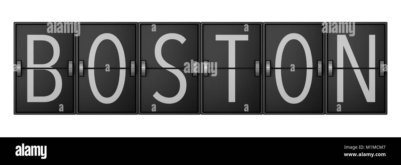 Boston showing Black and White Stock Photos & Images - Alamy