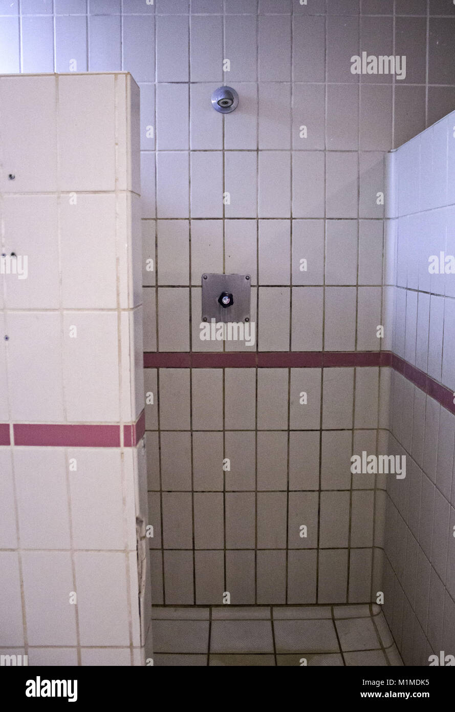 Communal shower hi-res stock photography and images - Alamy