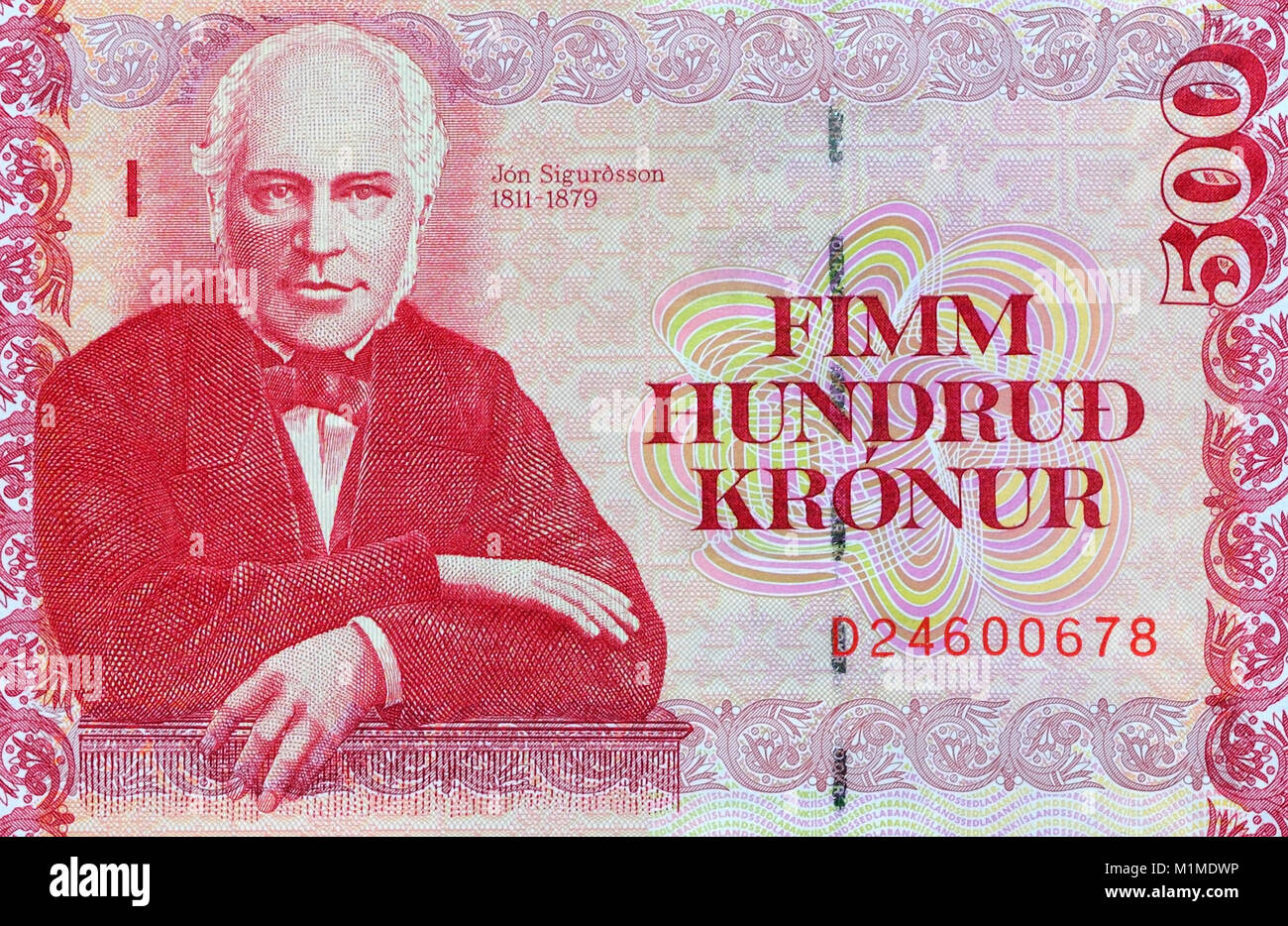 Icelandic bank note hi-res stock photography and images - Alamy