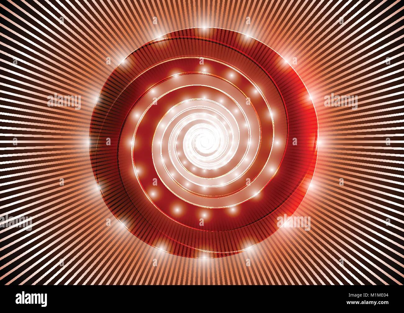 Abstract red spiral Stock Vector Image & Art - Alamy