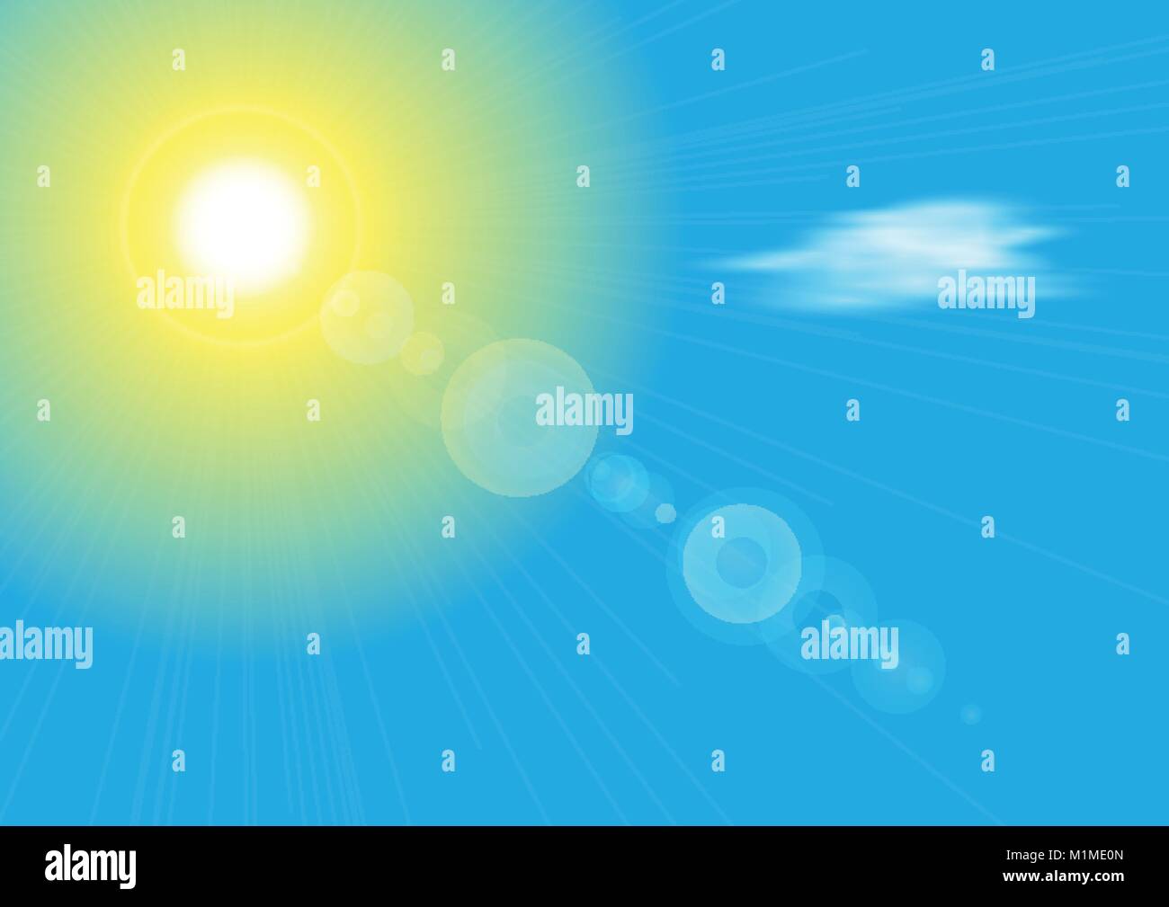 Sunday sunshine Stock Vector Images - Alamy