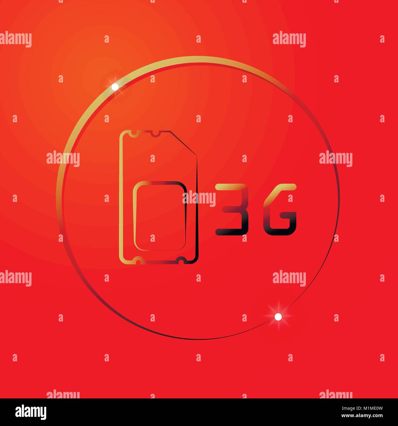 3 sim card Stock Vector Images - Alamy