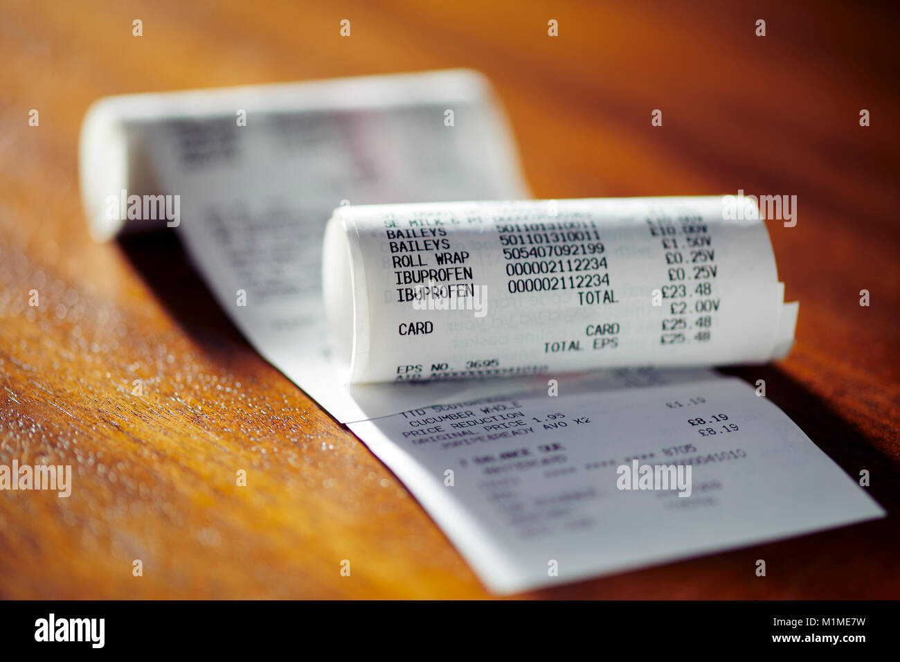 Expenses receipts hi-res stock photography and images - Alamy