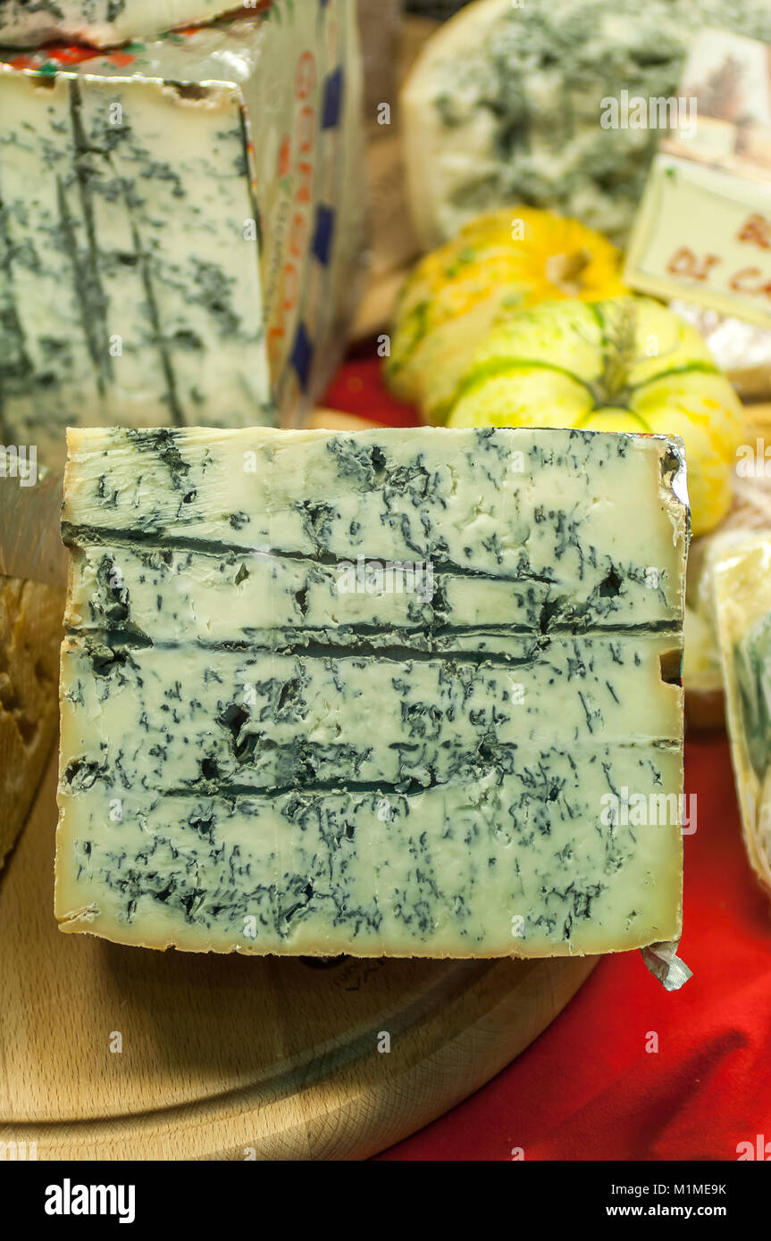 Italy Gorgonzola Cheese Dop Stock Photo - Alamy