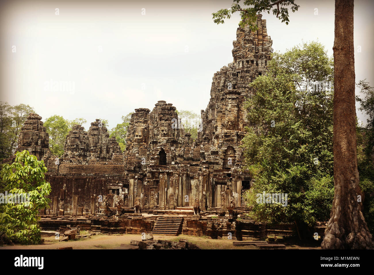 Angkor Temples Ruins Stock Photo - Alamy