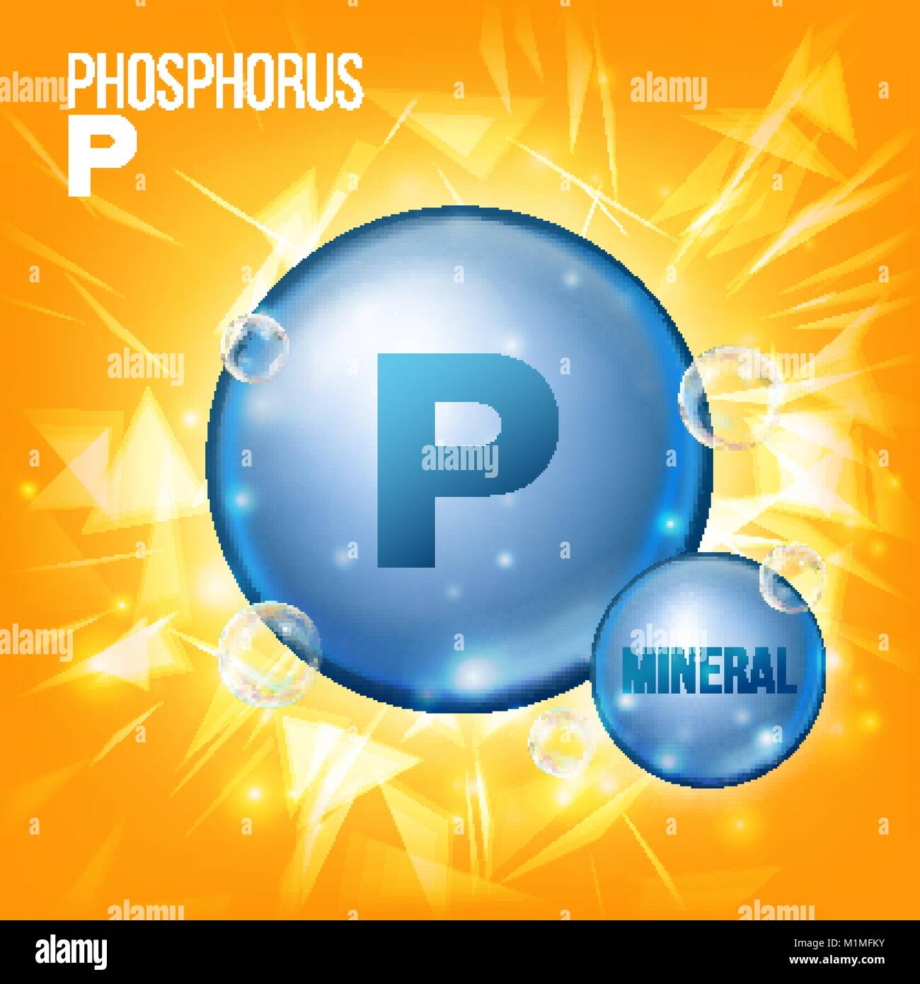 Mineral phosphorus Stock Vector Images - Alamy