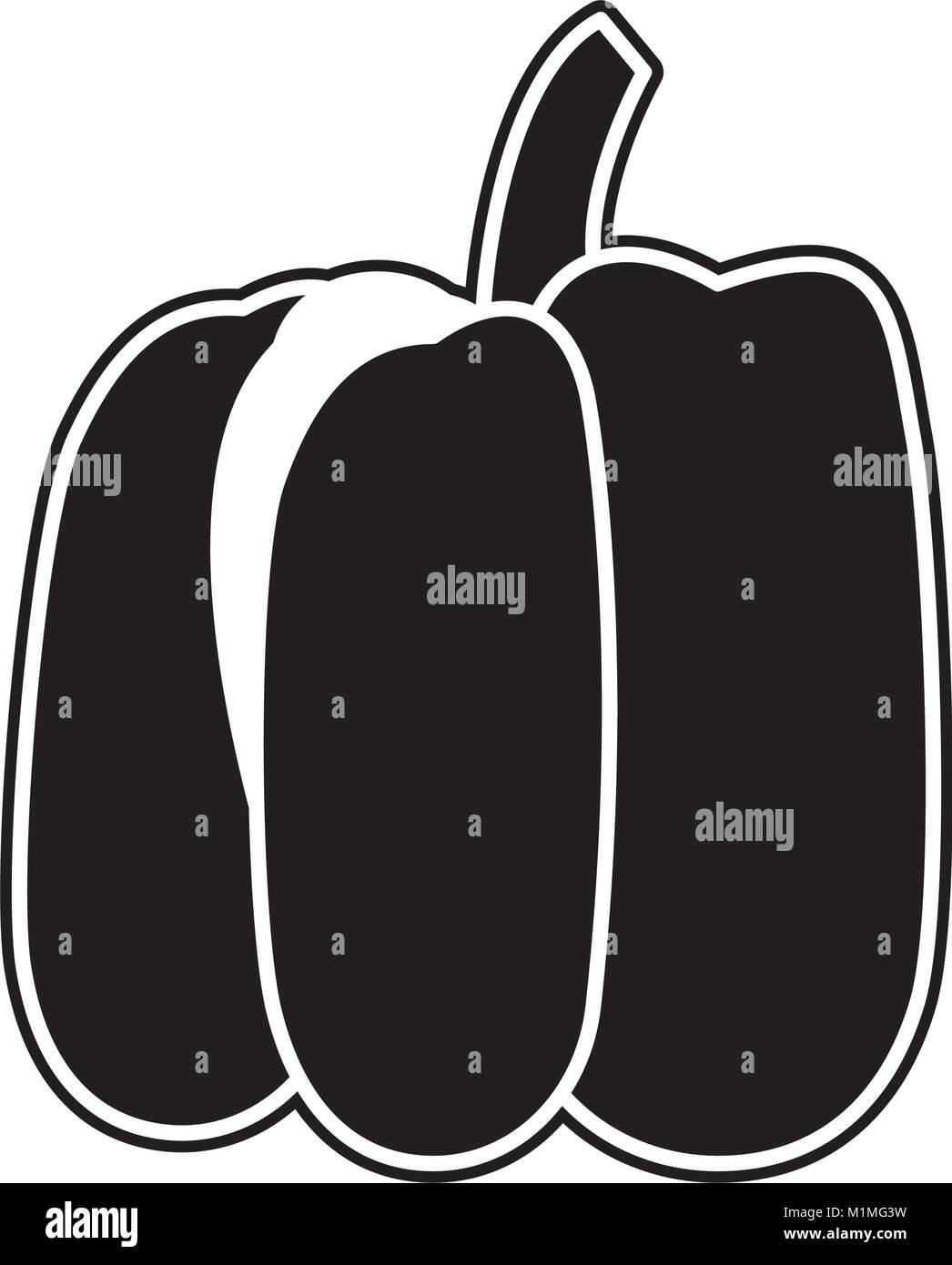 Isolated pepper design Stock Vector Image & Art - Alamy