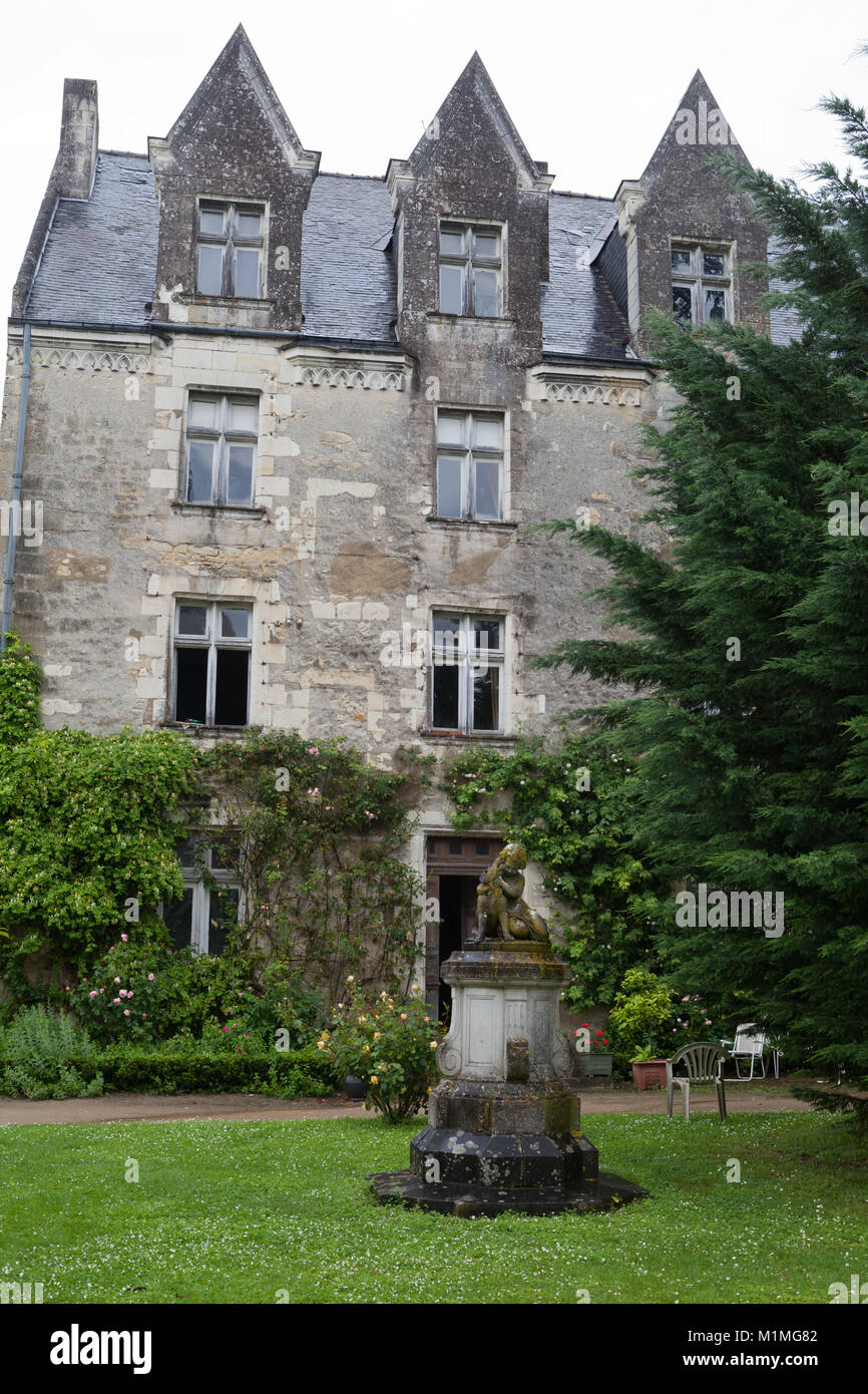 Castle of Montresor in the Loire Valley Stock Photo - Alamy