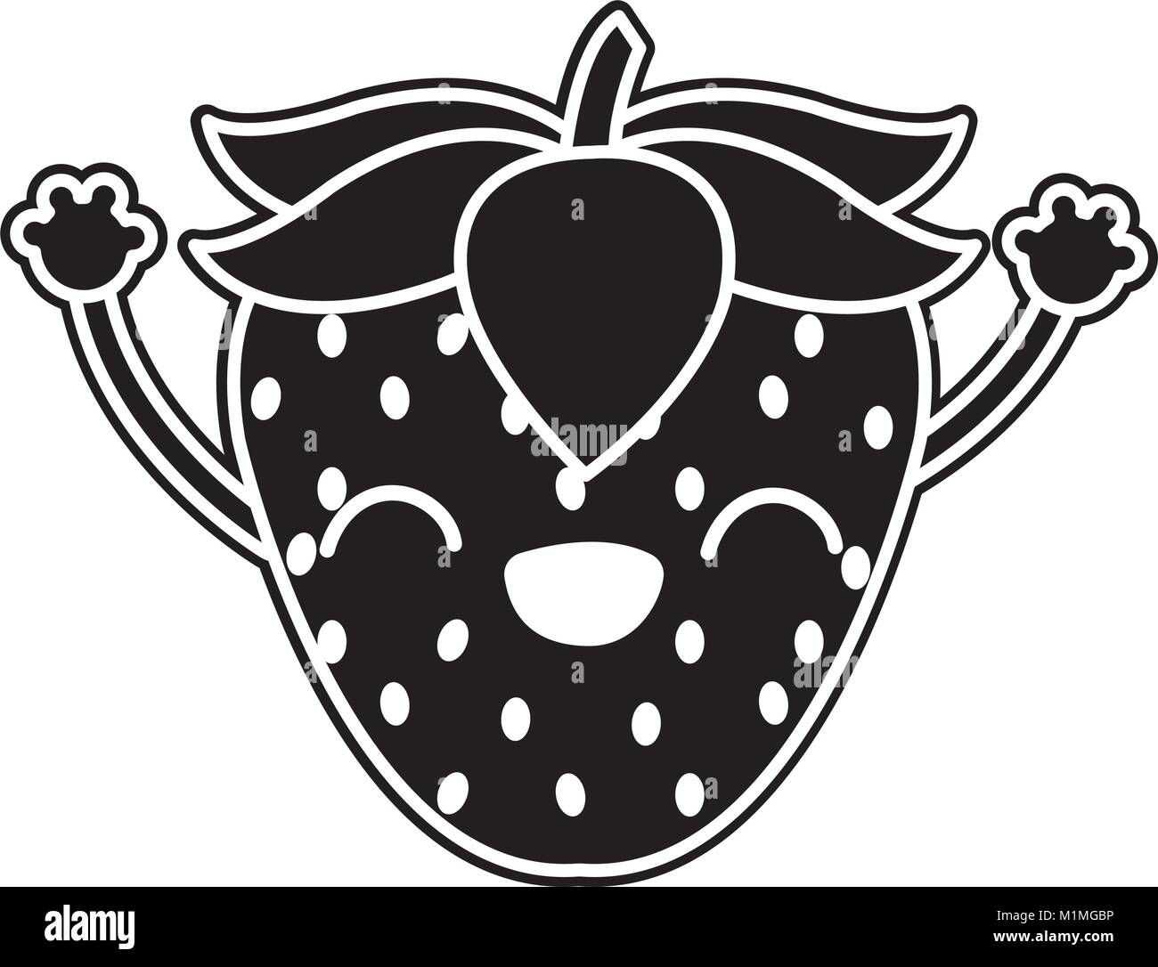 Isolated strawberry design Stock Vector Image & Art - Alamy