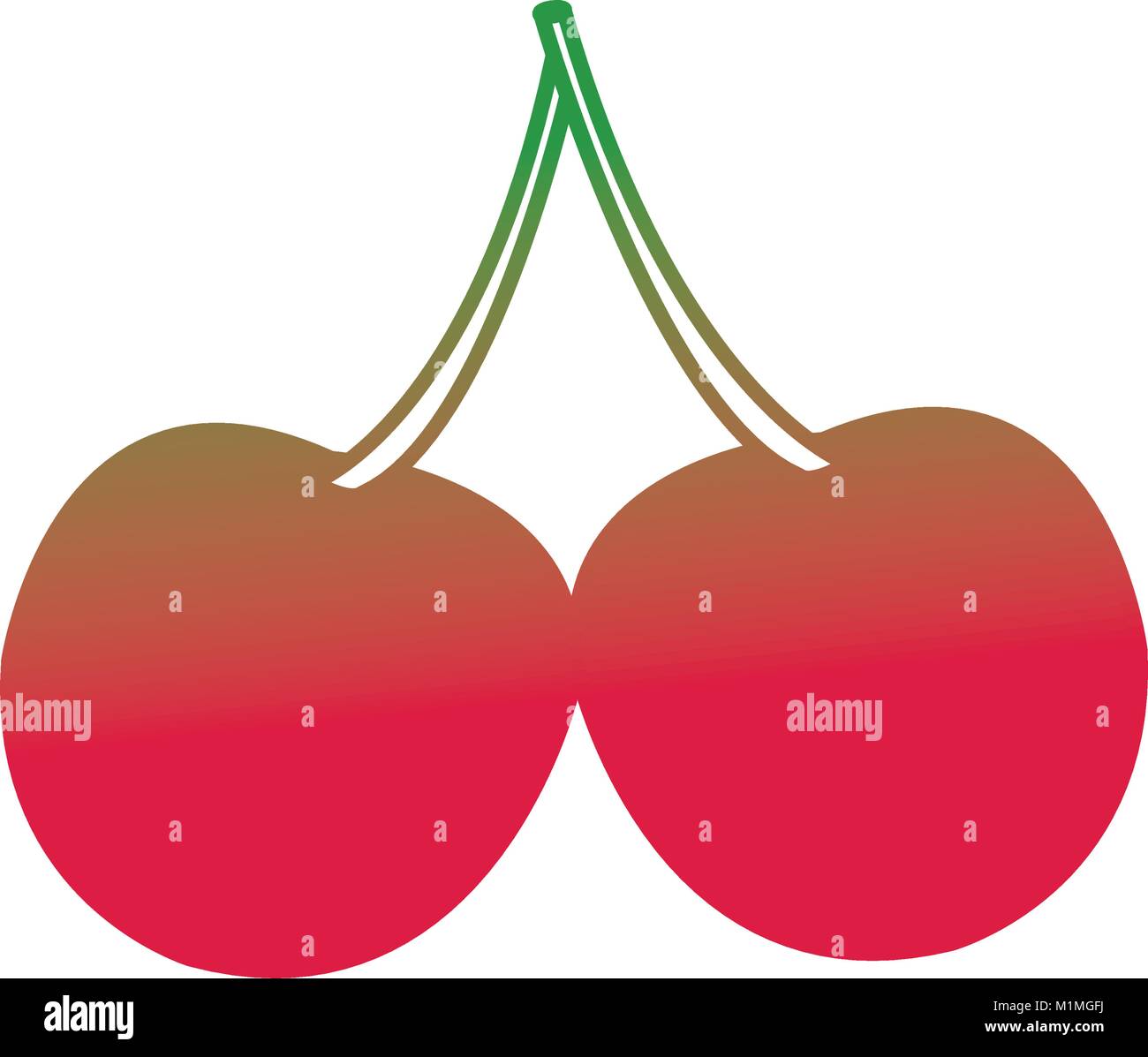 Isolated cherry design Stock Vector Image & Art - Alamy