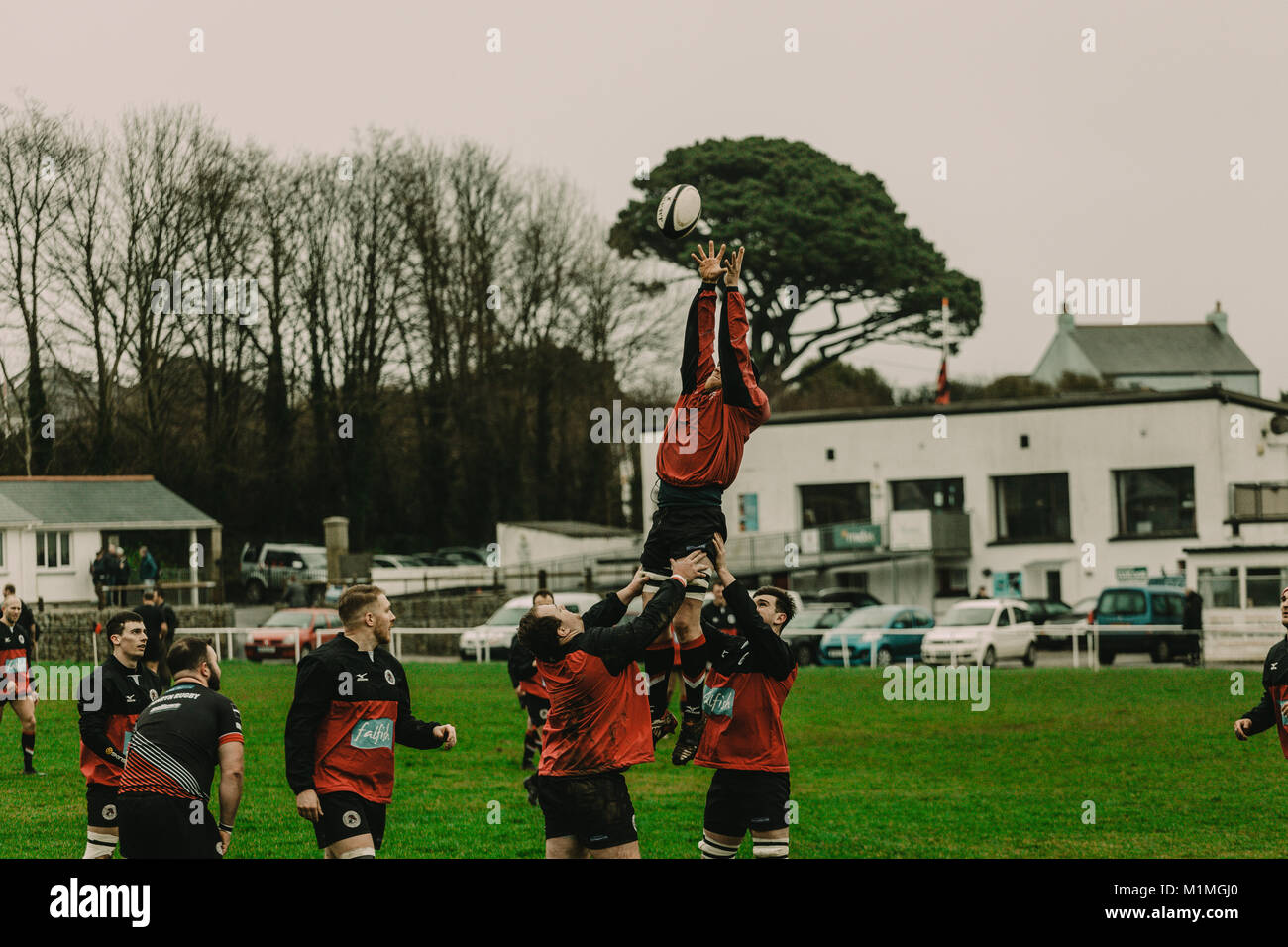 Penryn RFC vs Hayle RFC at The Memorial Stadium, Penryn, Cornwall, UK ...