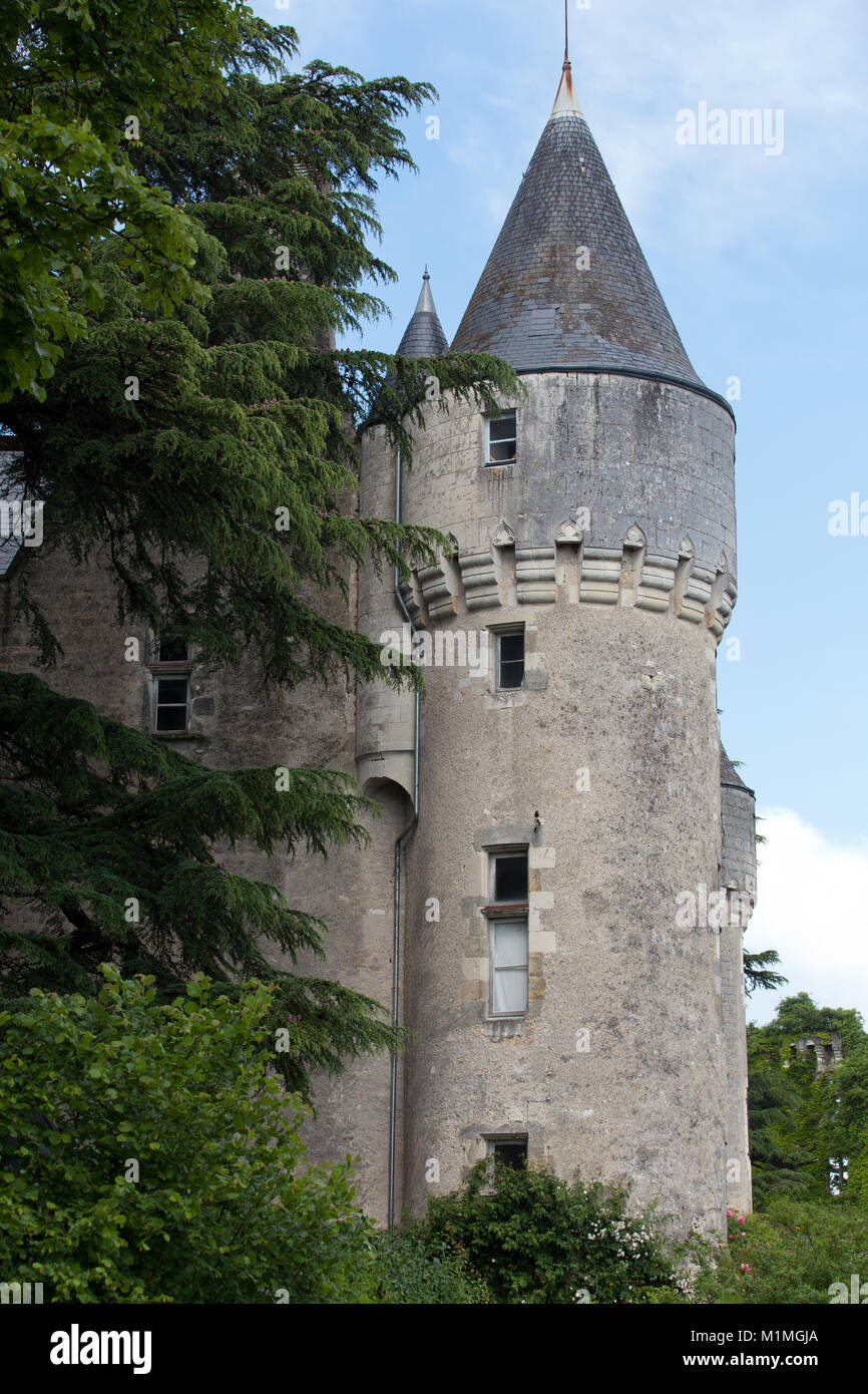 Castle of Montresor in the Loire Valley, France Stock Photo - Alamy