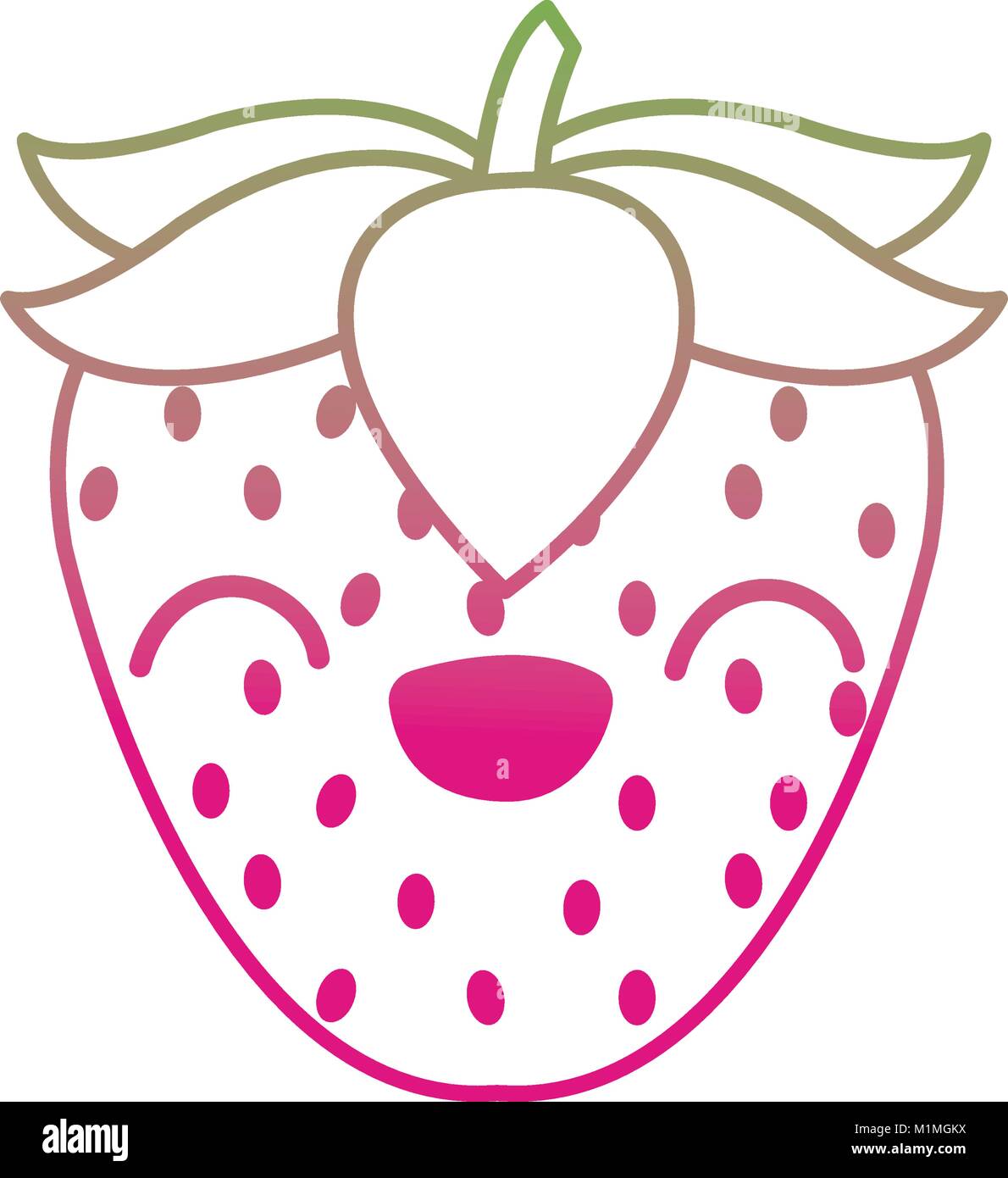 Isolated strawberry design Stock Vector Image & Art - Alamy