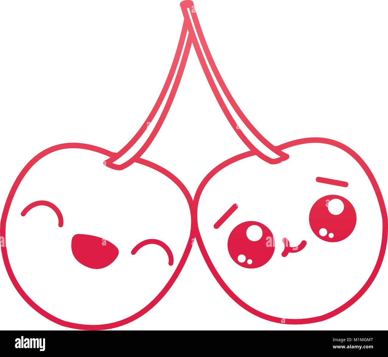 Isolated cherry design Stock Vector Image & Art - Alamy