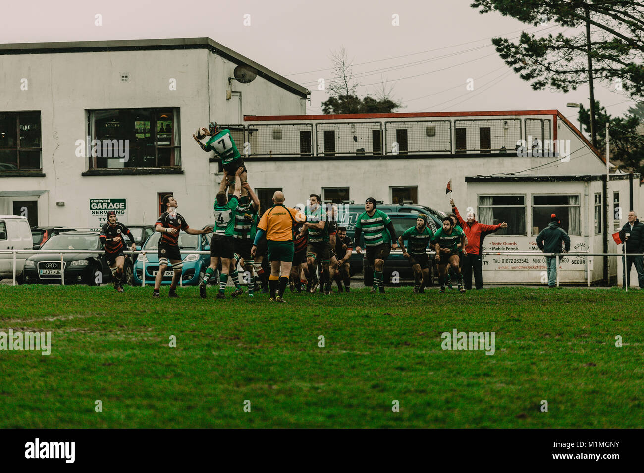 Penryn RFC vs Hayle RFC at The Memorial Stadium, Penryn, Cornwall, UK ...