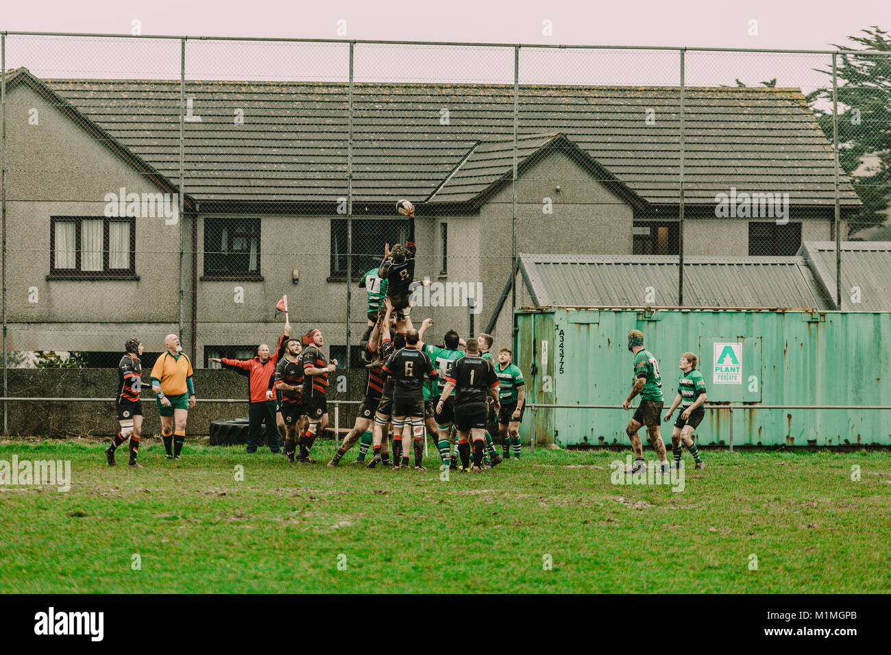 Penryn RFC vs Hayle RFC at The Memorial Stadium, Penryn, Cornwall, UK ...