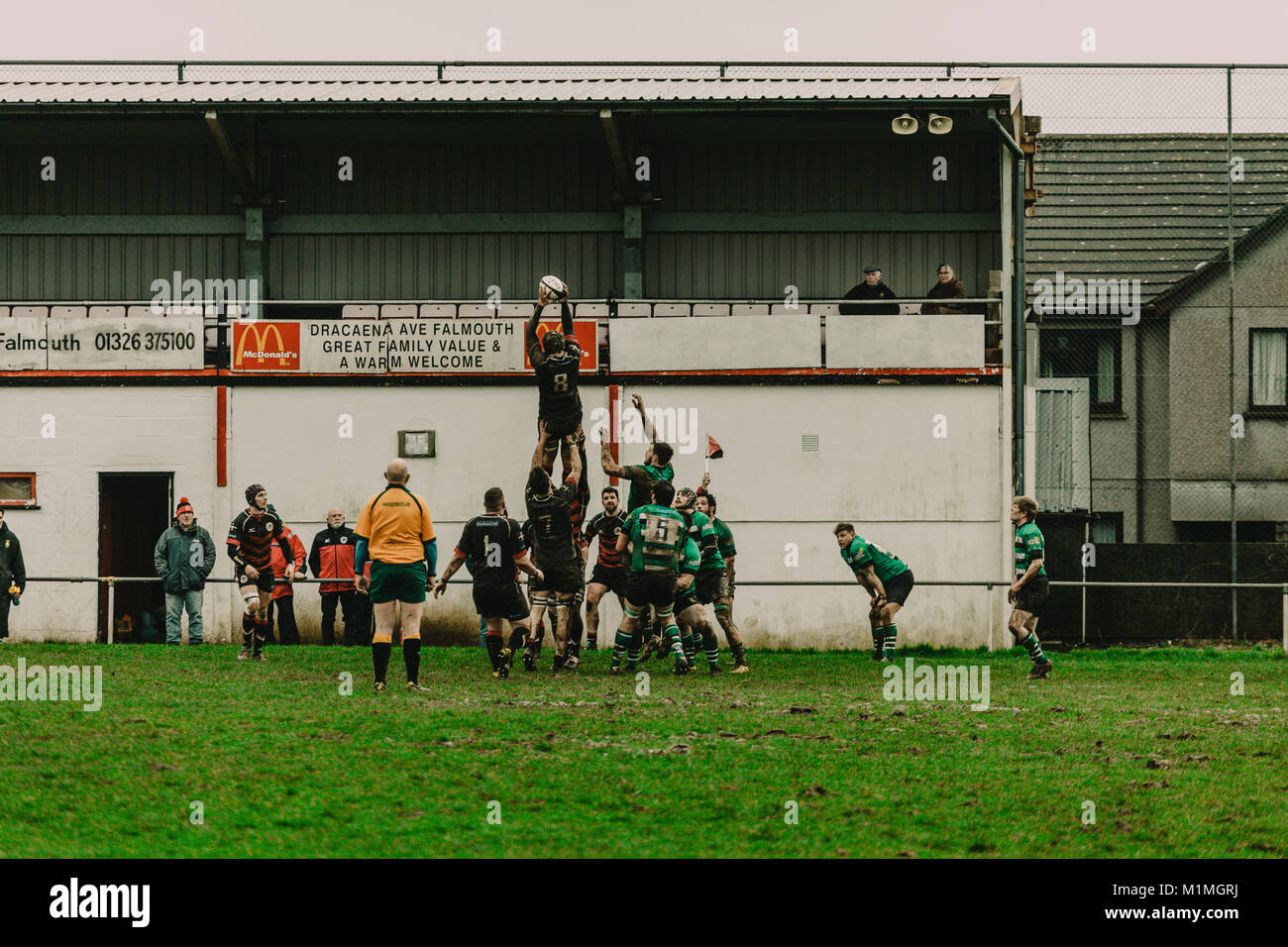 Penryn RFC vs Hayle RFC at The Memorial Stadium, Penryn, Cornwall, UK ...