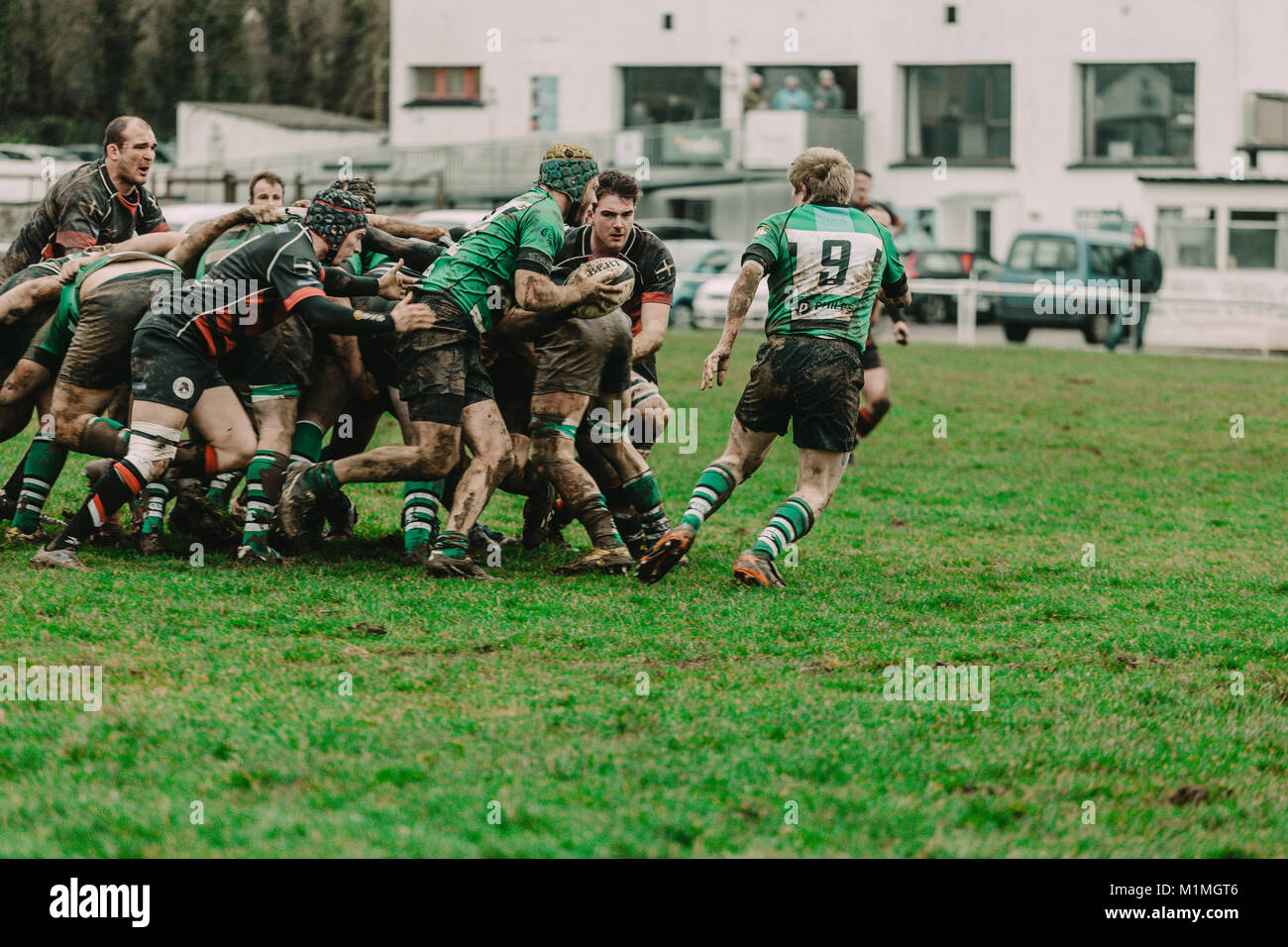 Penryn RFC vs Hayle RFC at The Memorial Stadium, Penryn, Cornwall, UK ...